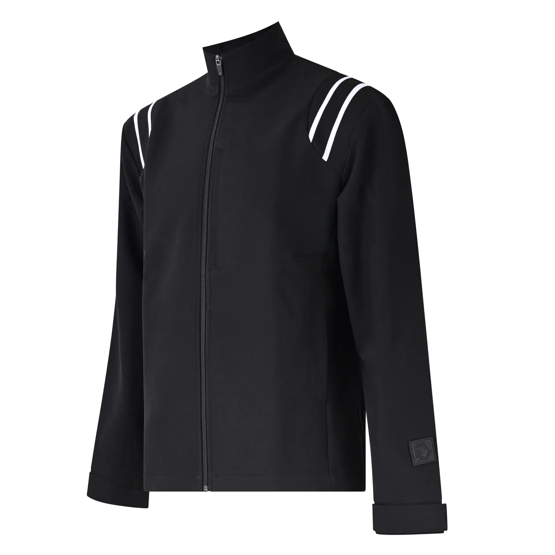 BFX Soft Shell Black/White Traditional Jacket | Davis